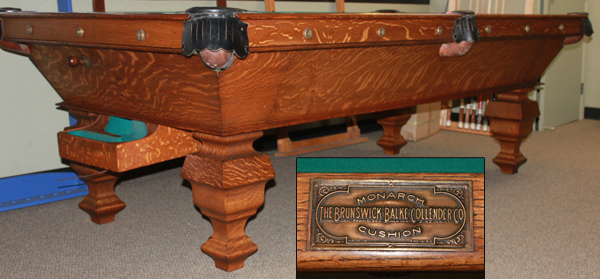 Vintage & Antique Pool Tables – Sequoia Billiard Supply