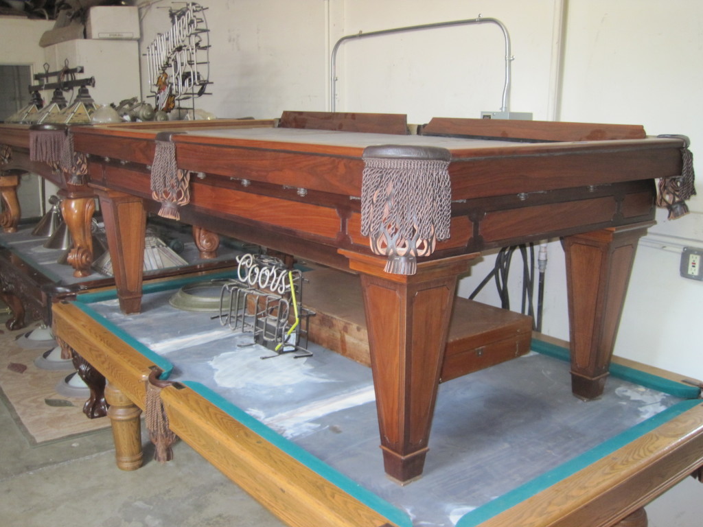 Vintage & Antique Pool Tables – Sequoia Billiard Supply
