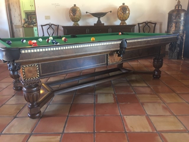 Antique Pool Tables – Sequoia Billiard Supply